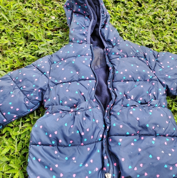 wonder nation | Jackets & Coats | Wonder Nation Girls Printed Bubble ...